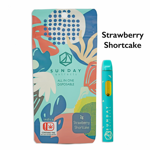 Strawberry Shortcake 2g All In One – Sunday Extracts